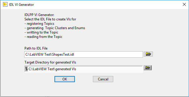 4 Labview Generation From Idl — The Vortex Opensplice Labview Guide 8817